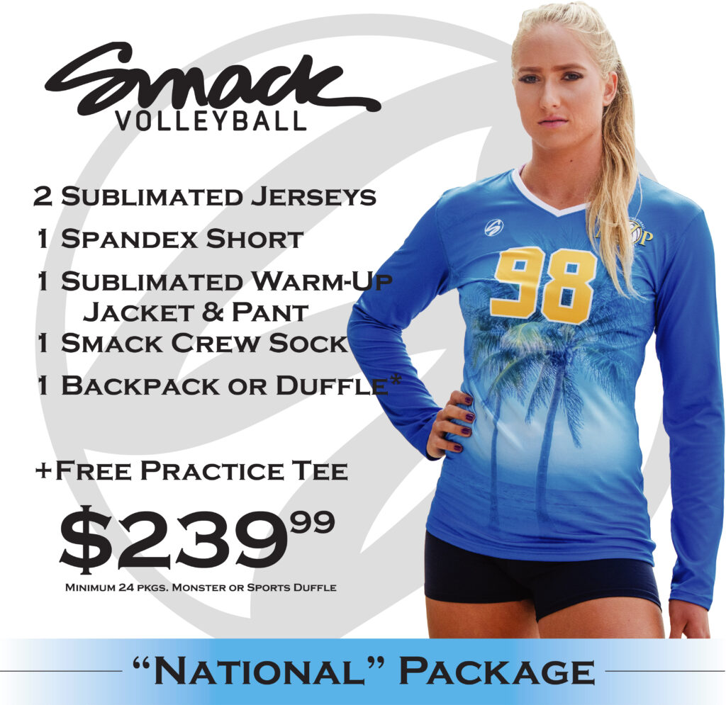 "NATIONAL" Girls Indoor Package - Smack Sportswear